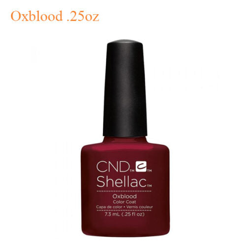CND SHELLAC - oxblood – NW Nail Supply
