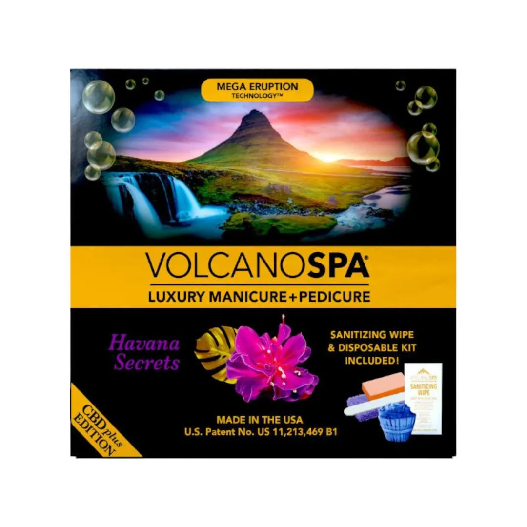 La Palm Volcano Spa Pedicure 10 Step Havana Secrets – NW Nail Supply
