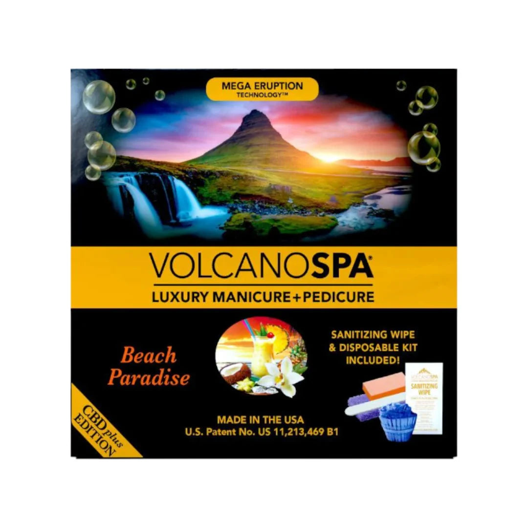 La Palm Volcano Spa Pedicure 10 Step Beach Paradise – NW Nail Supply