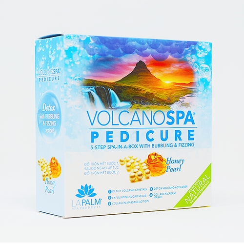 LaPalm Volcano Spa Pedicure - Honey Pearl – NW Nail Supply